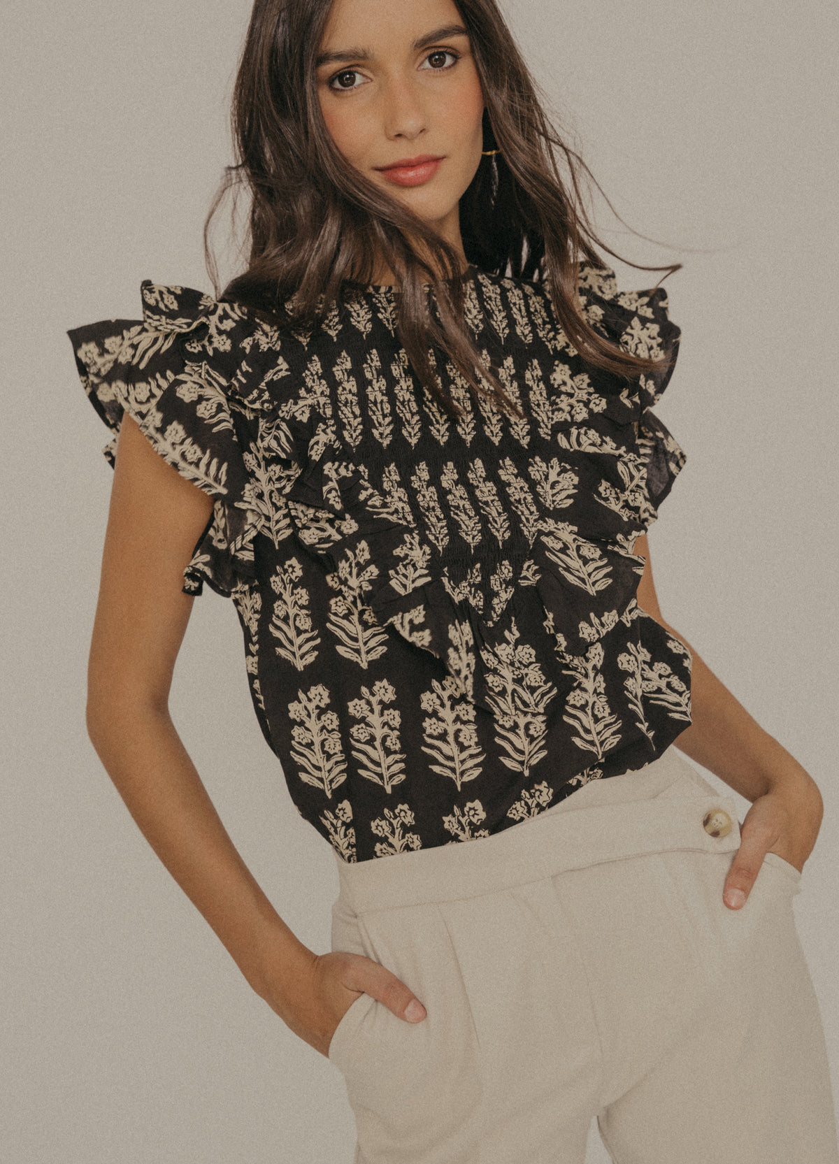 Comprar blusas y tops casual en online en Cherubina Oficial